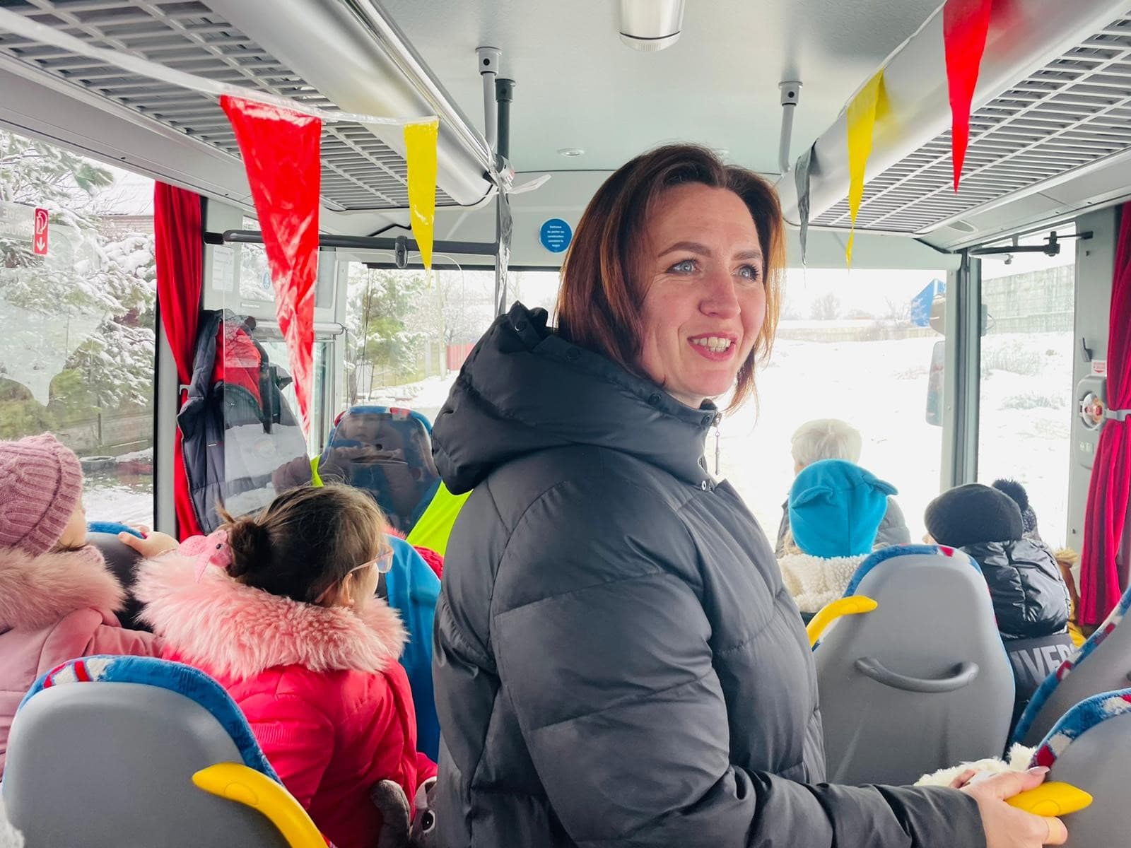 School bus bought with money raised by BSB students arrives in Ukraine ...